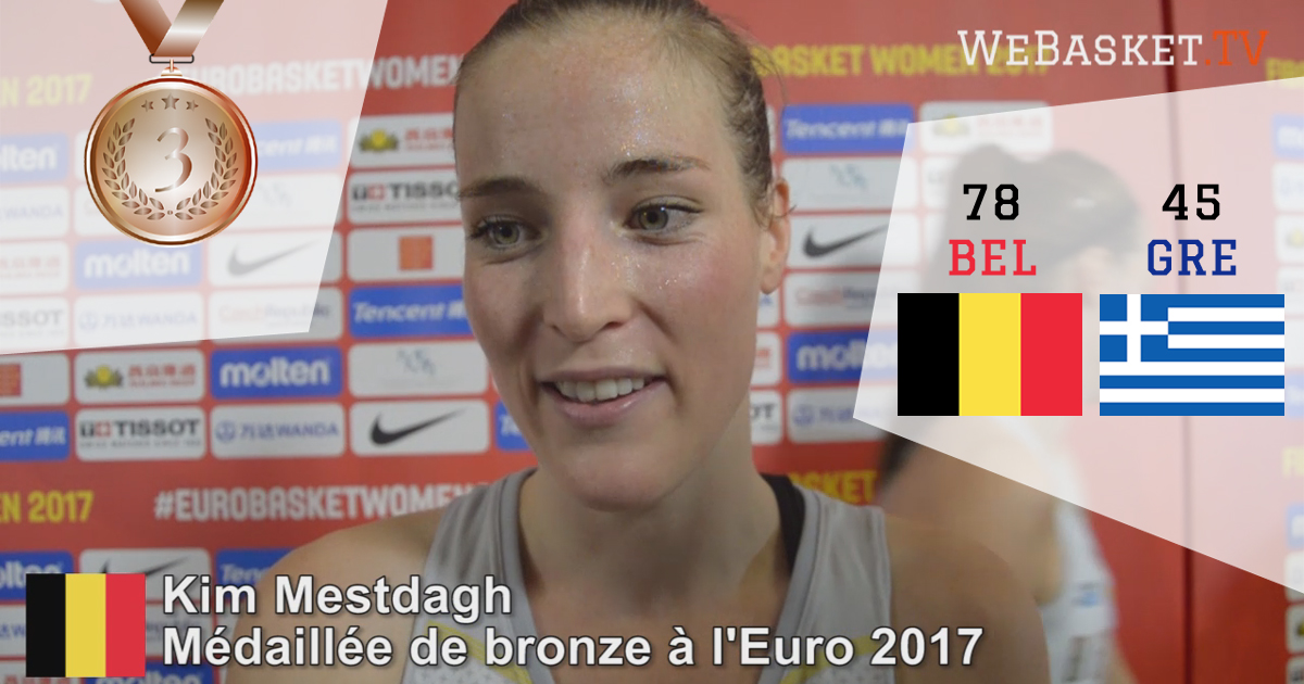 Kim Mestdagh "Nous avons grandi et évolué pendant le championnat"