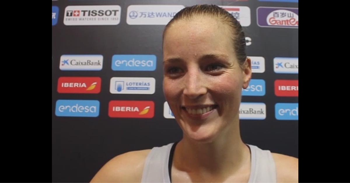 Kim Mestdagh "Il y a une médaille à gagner" La Belgique éliminée en 1/2 ...