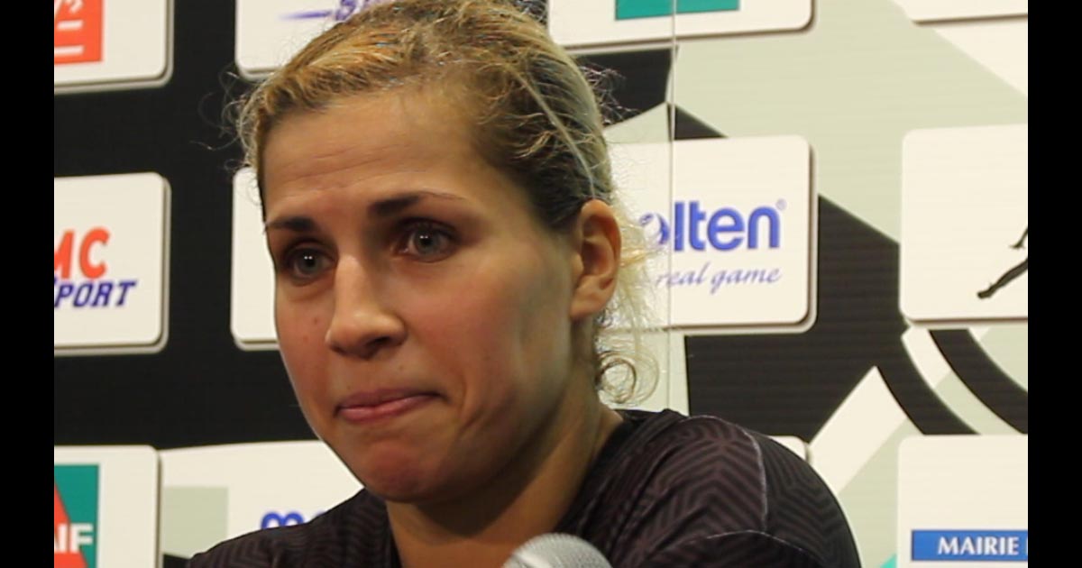 Amel BOUDERRA après Bourges - Charleville-Mézières (75-67) Match des ...