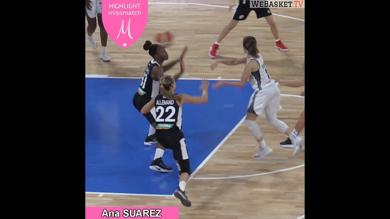 Ana SUAREZ : passe aveugle & laser pour Maud MEDENOU