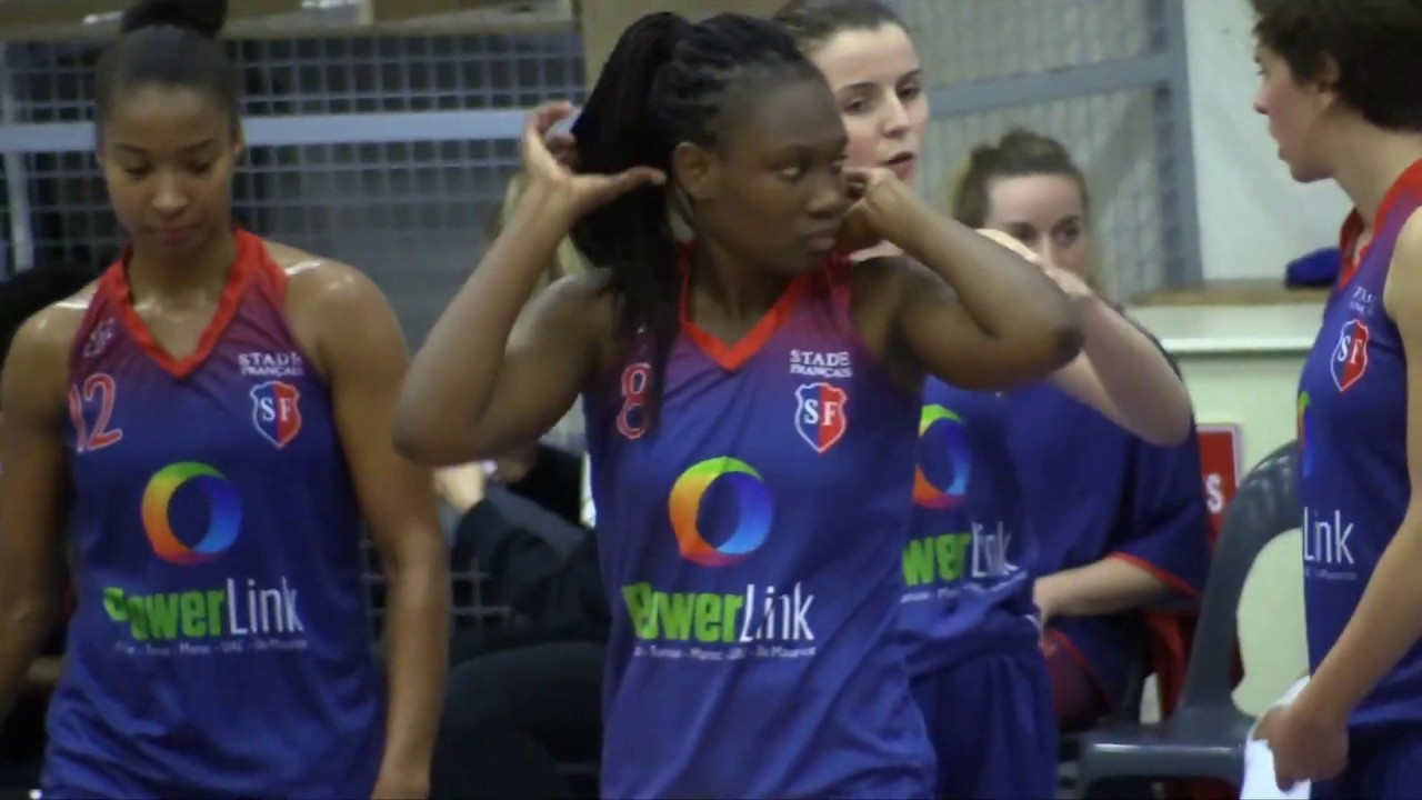Minata TRAORE : Focus lors de Cholet Basket vs Stade Français en NF2