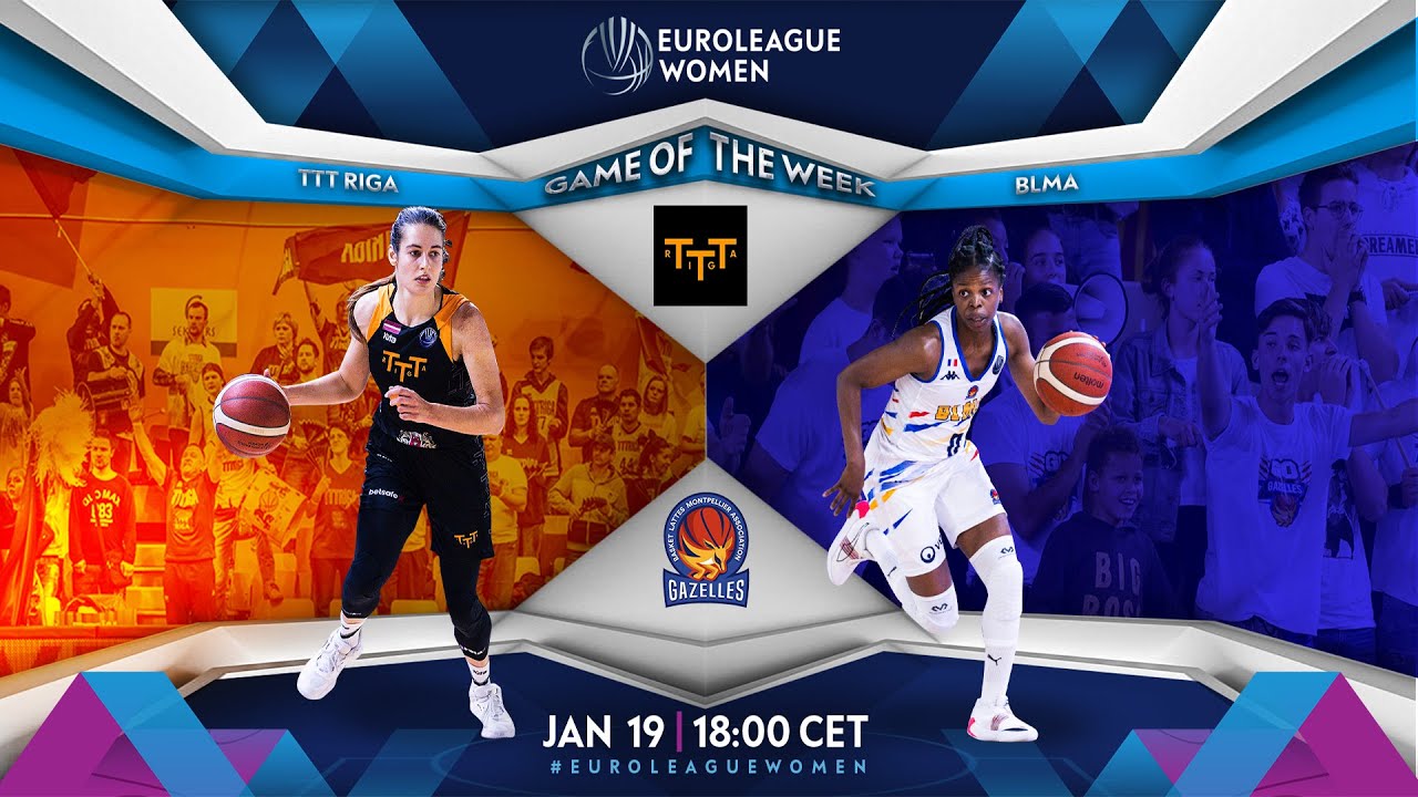 Live TTT RIGA vs BLMA LATTES MONTPELLIER mercredi 19/1/22 à 18h ...