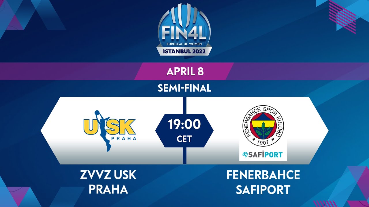 Live USK PRAGUE vs FENERBAHCE vendredi 8/4/22 à 19h – Euroligue 1/2