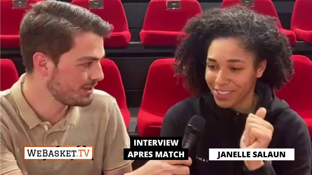 Interview de Janelle SALAUN qui aurait souhaité mieux impacter l'ASVEL