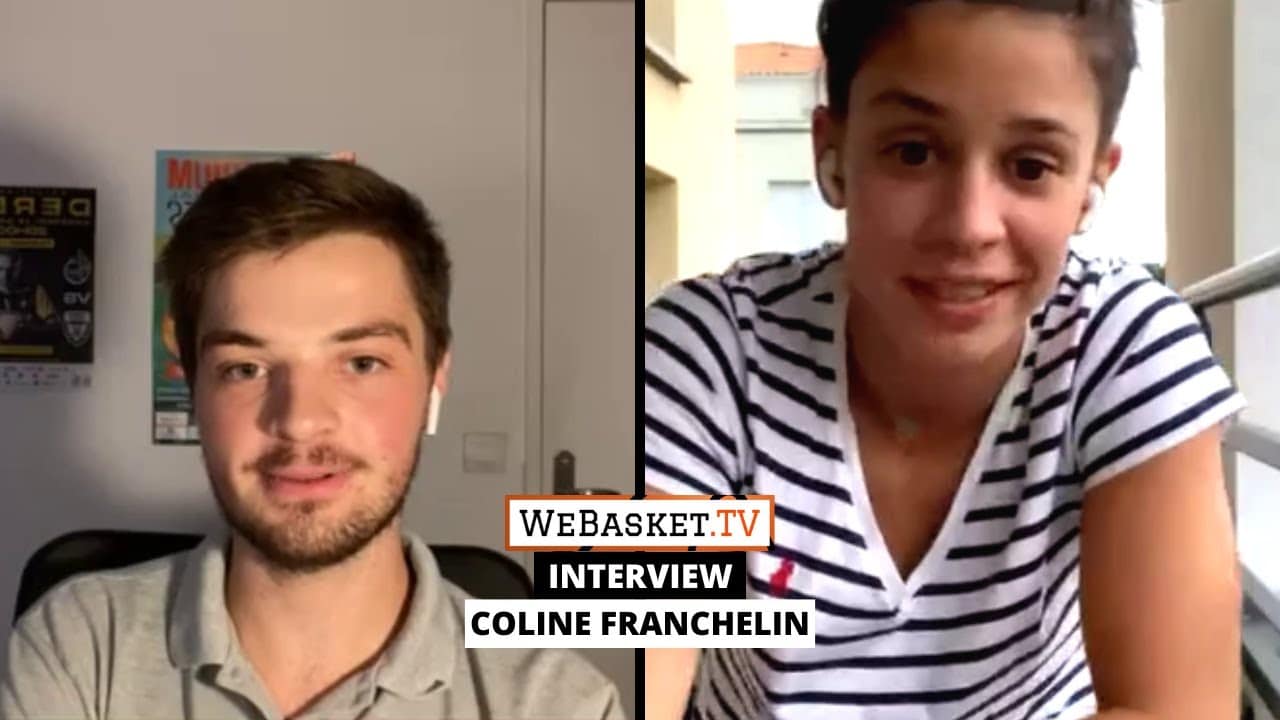 Replay interview Coline FRANCHELIN championne du 3x3 et meneuse de La Roche Vendée