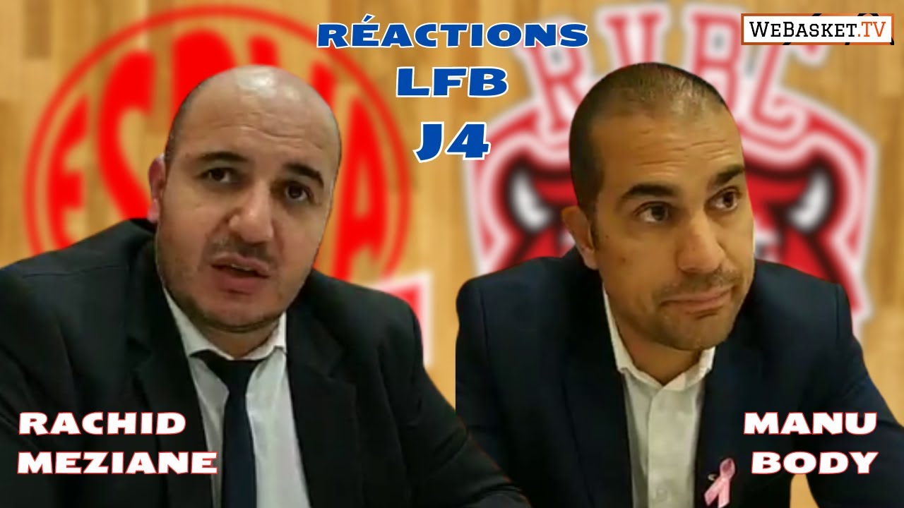 Réactions de Manu BODY et Rachid MEZIANE après ESBVA Lille vs La Roche ...