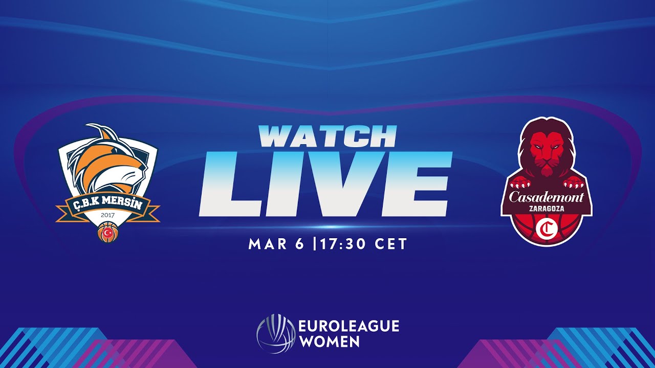 Live Cbk Mersin Vs Saragosse Mercredi 6 3 24 à 17h30 Euroligue 1 4